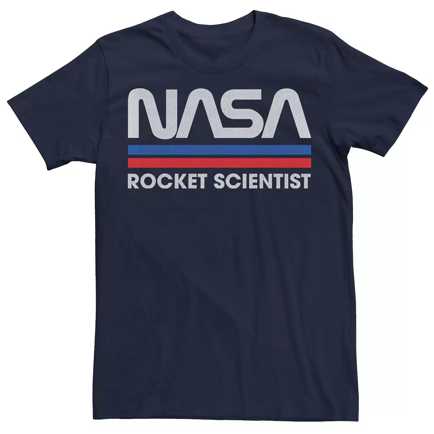 Men's NASA Rocket Scientist Vintage Striped Logo Tee | Rex Distributor ...