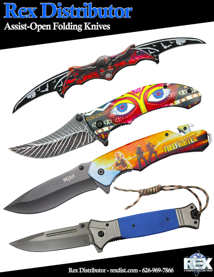 Rex Distributor Wholesale Catalog Clothing, Knives & More!