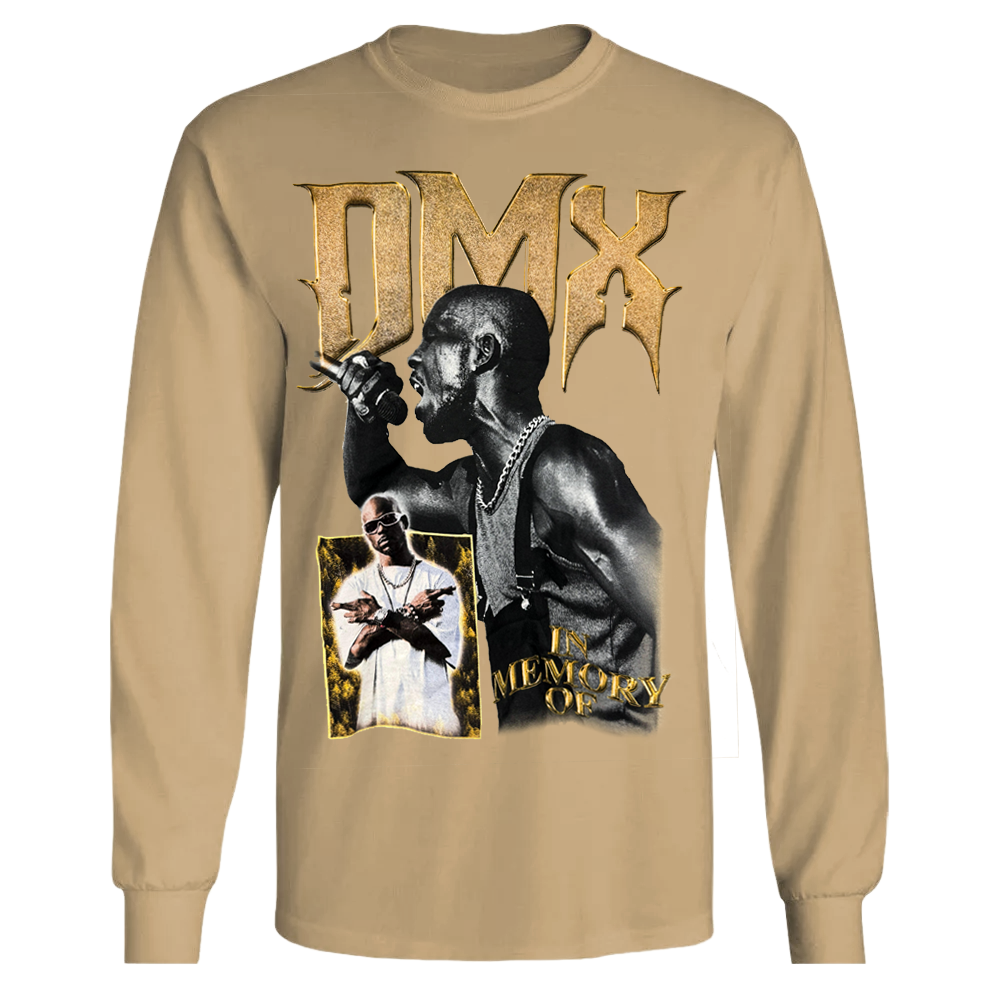 Men's DMX In Memory Of Graphic Long Sleeve T-Shirt – Rex Distributor ...