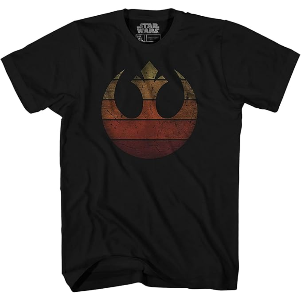 Men's Star Wars Rebel Alliance Rebellion Gradient Graphic Tee T-Shirt ...