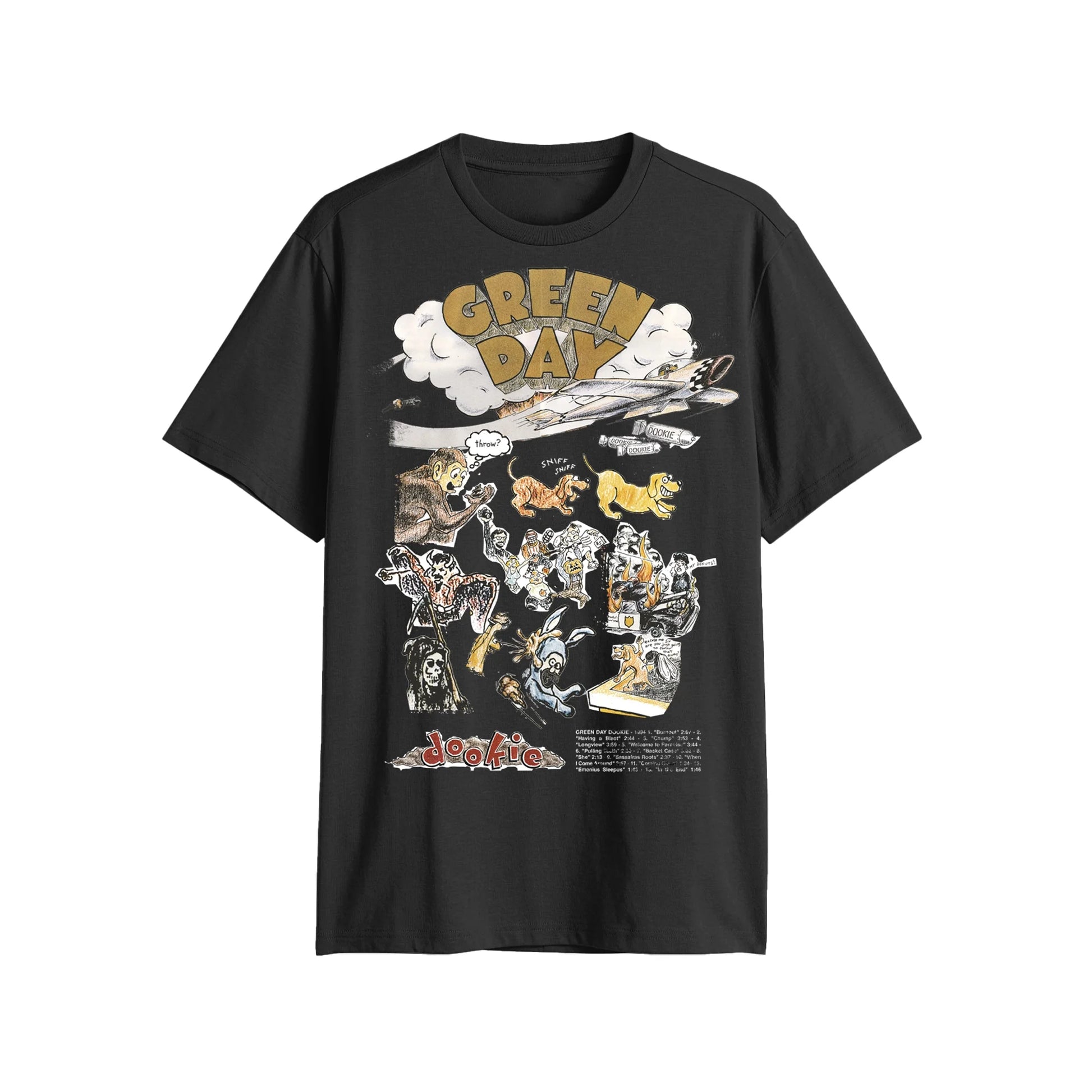 Men's Green Day Dookie Album Graphic Tee T-Shirt – Rex Distributor, Inc ...