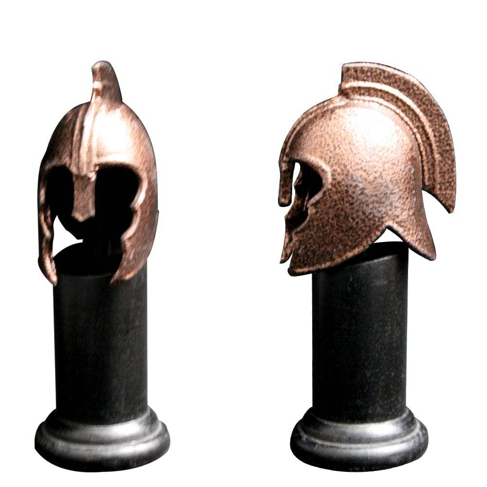 HL 4316L-MINI 7.5" Mini Troy Greek Warrior Helmet Stand – Rex ...