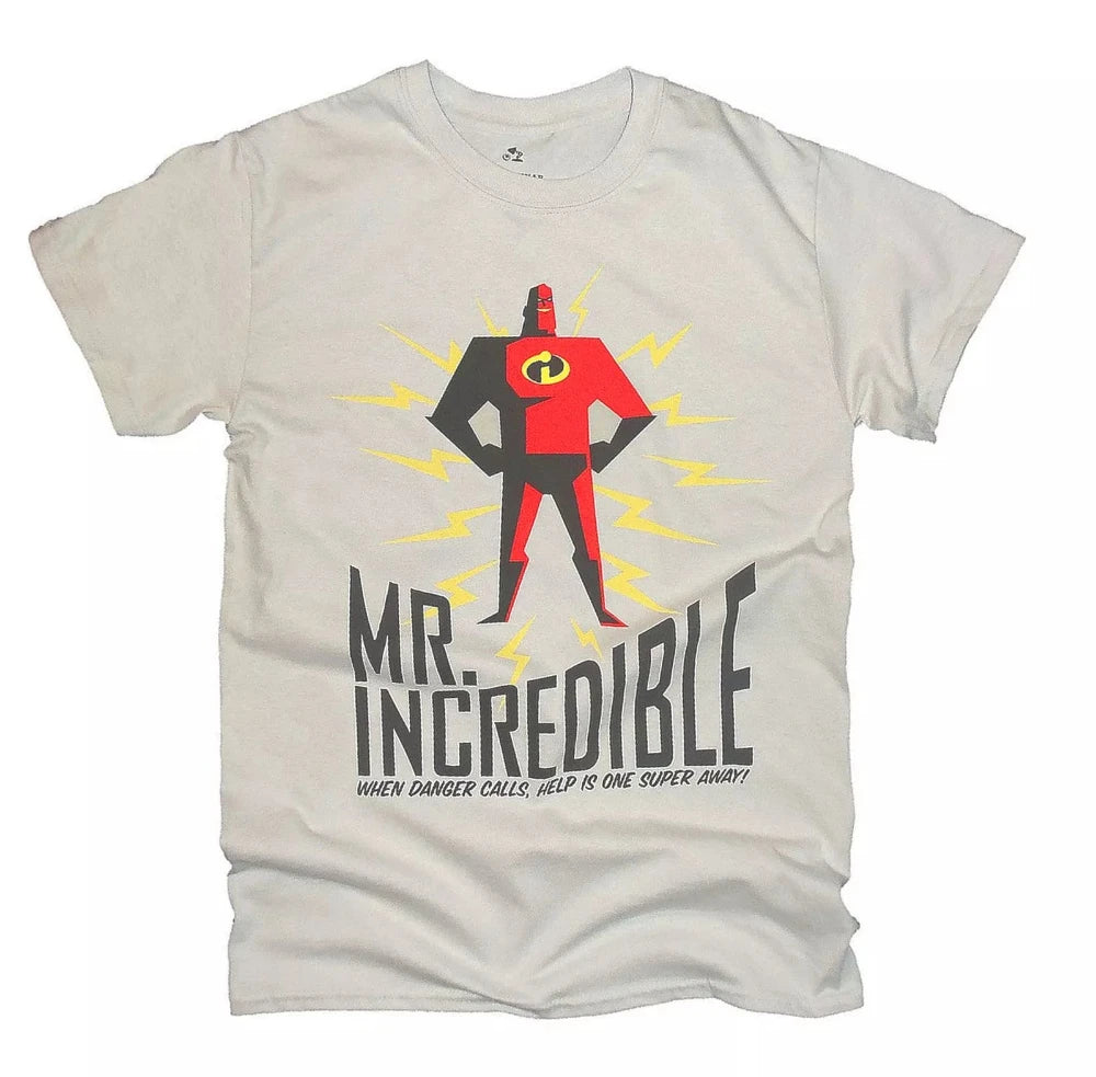 Men's The Incredibles When Danger Calls Mr Incredible Graphic Tee T ...
